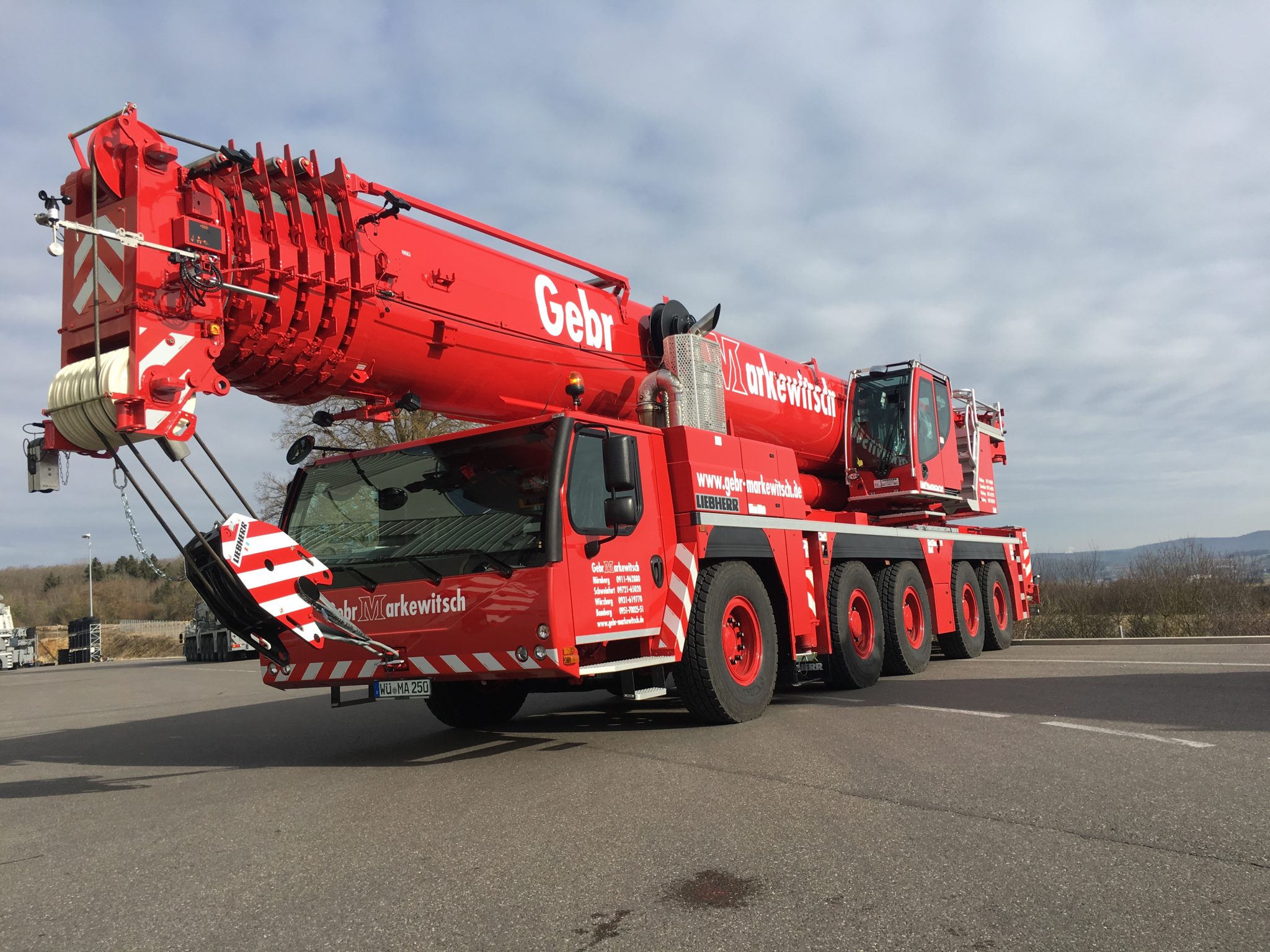 Autokran mieten (250 Tonnen): Gebrüder Markewitsch GmbH