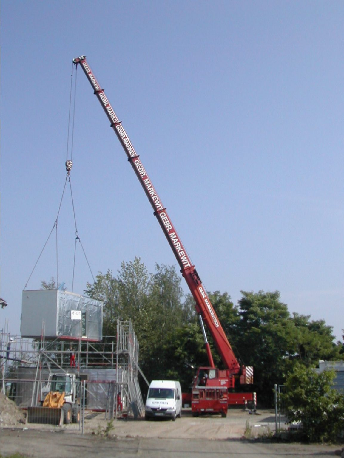 Autokran mieten (50 Tonnen): Gebrüder Markewitsch GmbH
